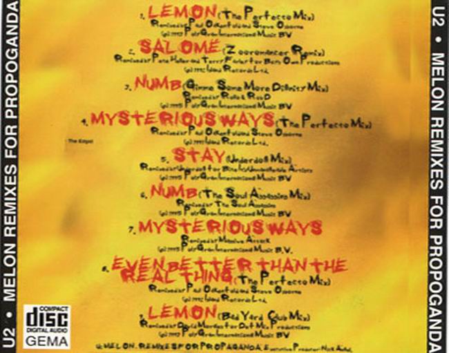 U2gigs.com cover » Audio » Compilations » 01 - Fruit Remixes