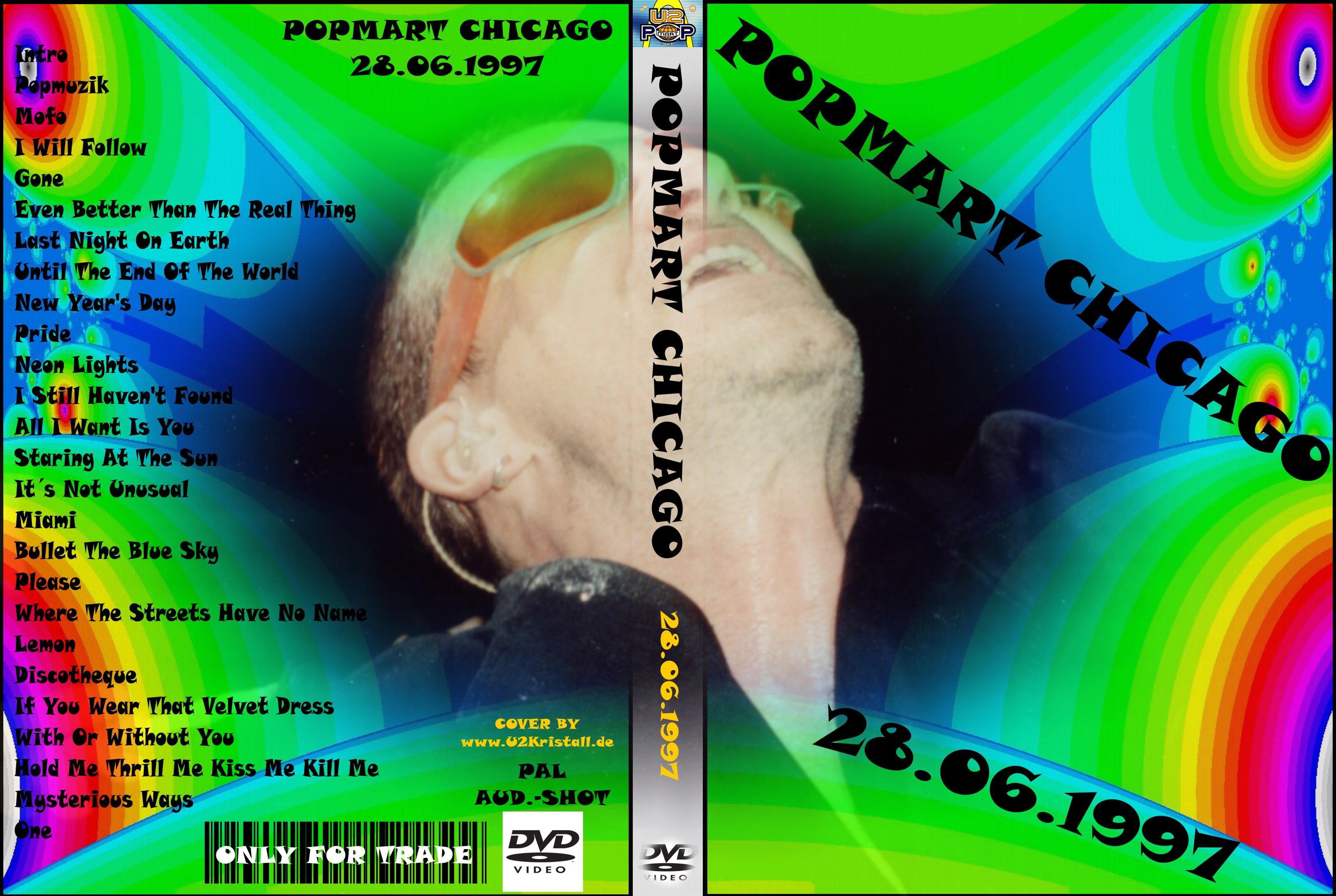 U2gigs.com cover » Video » DVD » 1997-1999 - Popmart Tour » 03 - 1997 ...