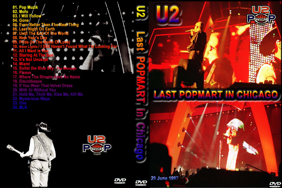 U2gigs.com cover » Video » DVD » 1997-1999 - Popmart Tour » 03 - 1997 ...