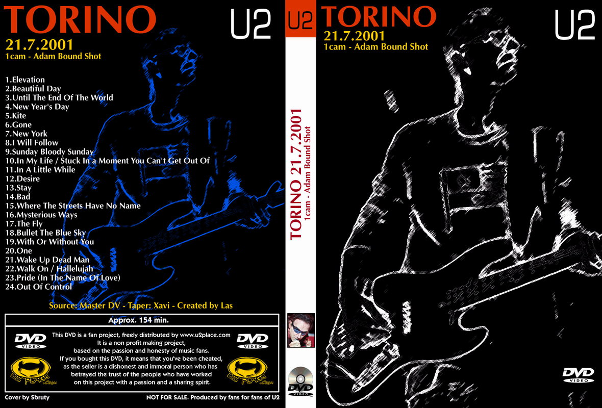 U2gigs.com cover » Video » DVD » 2000-2003 - Elevation Tour » 05 - 2001 ...