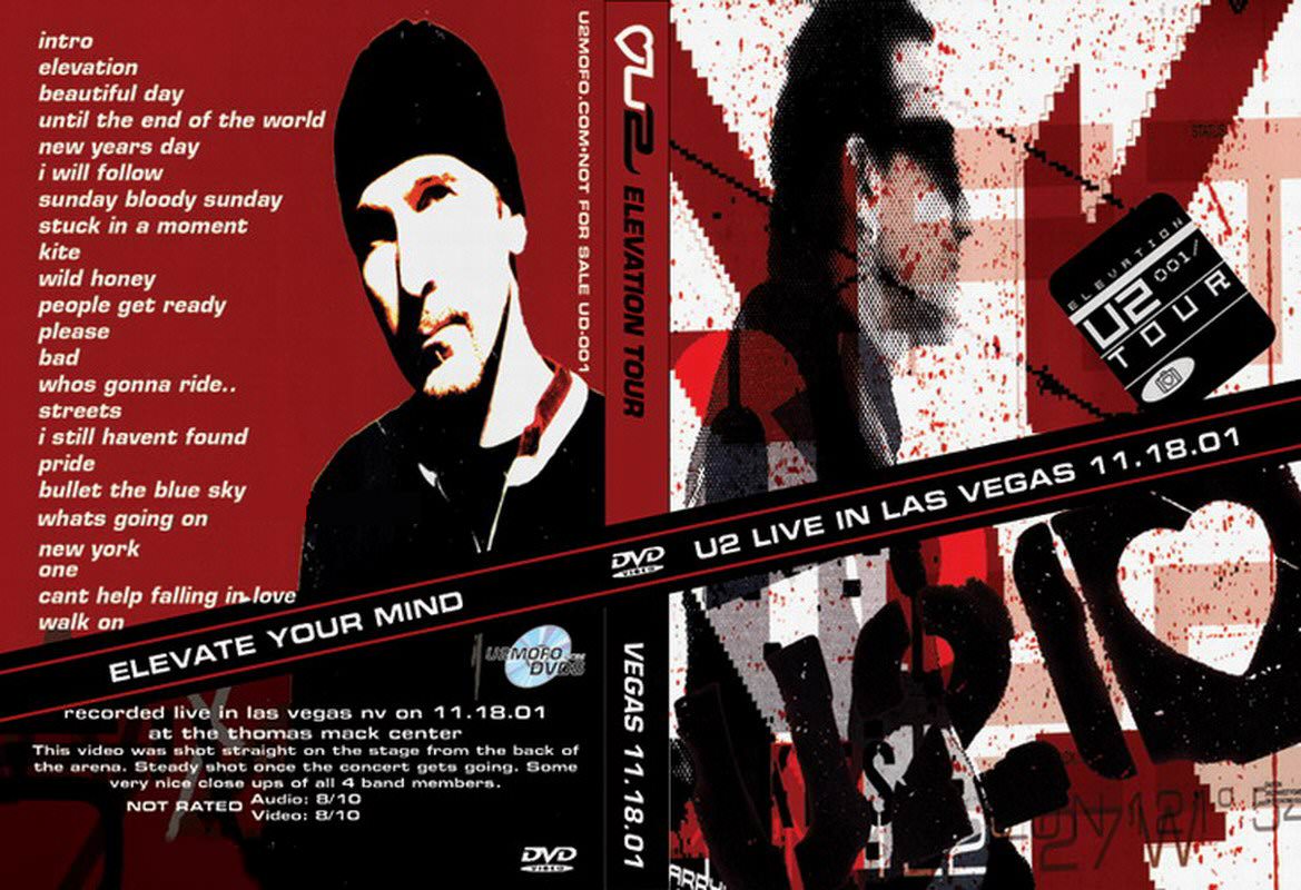 U2gigs.com cover » Video » DVD » 2000-2003 - Elevation Tour » 06 - 2001 ...