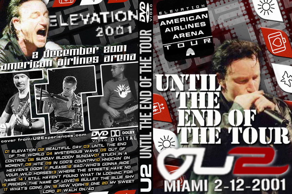 U2gigs.com cover » Video » DVD » 2000-2003 - Elevation Tour » 06 - 2001 ...