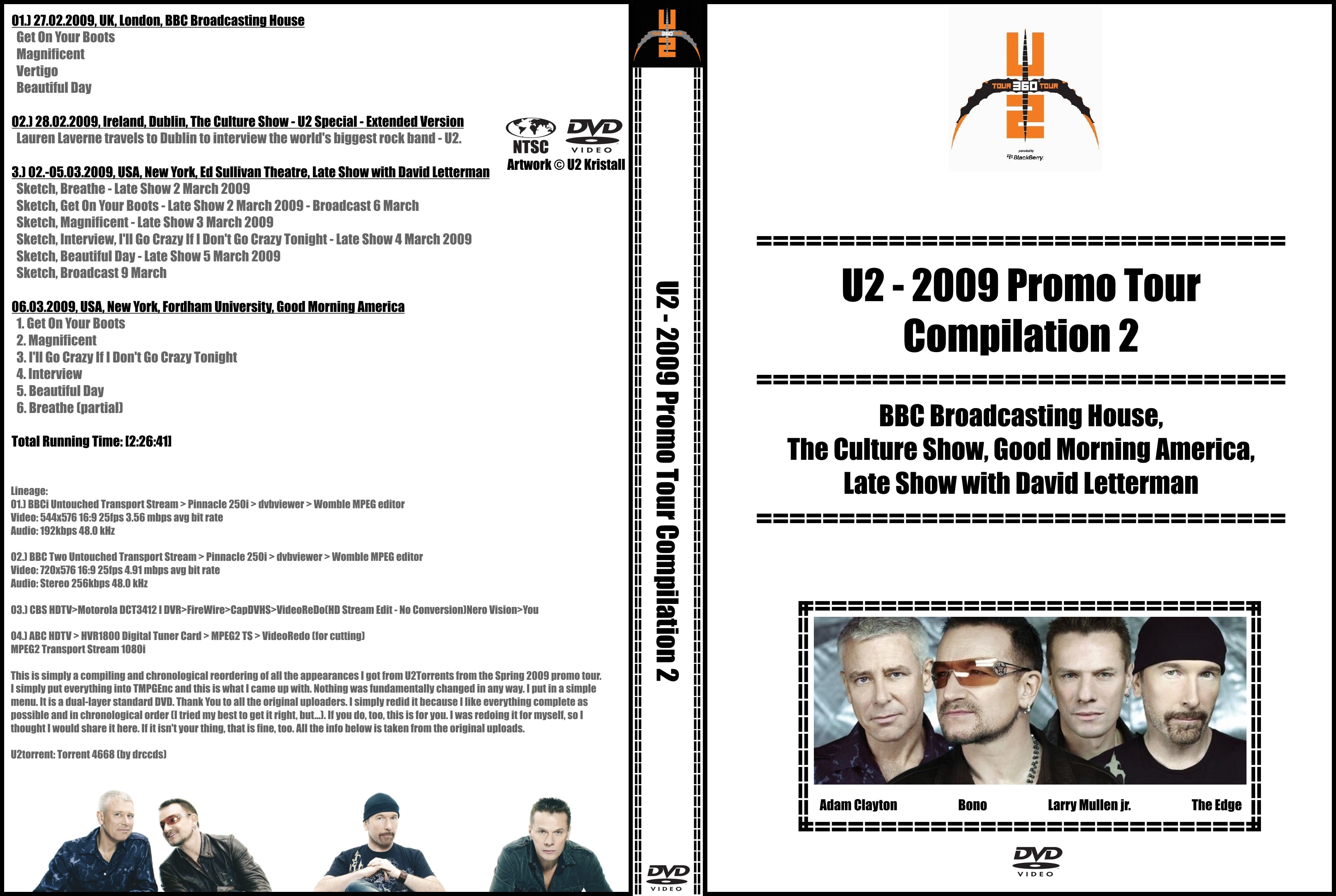 U2gigs.com cover » Video » DVD » 2007-2011 - 360 Degrees Tour » 04 ...